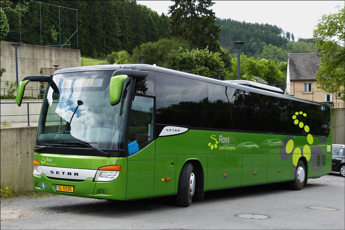 . SL 5026 dieser Setra S 416 UL der Firma Ross (Sales Lentz group ...