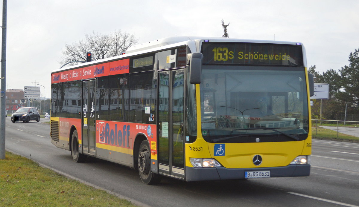 Im Auftrag der Berliner Verkehrsbetriebe (BVG) als Subunternehmen ...