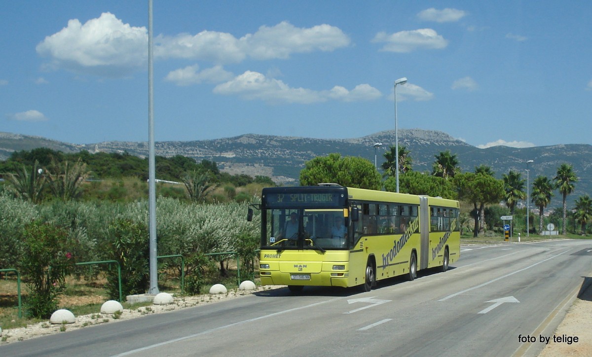 MAN Lion`s Classic G (SG 313),Promet Split, Linie 37,Split-Trogir, 20. ...