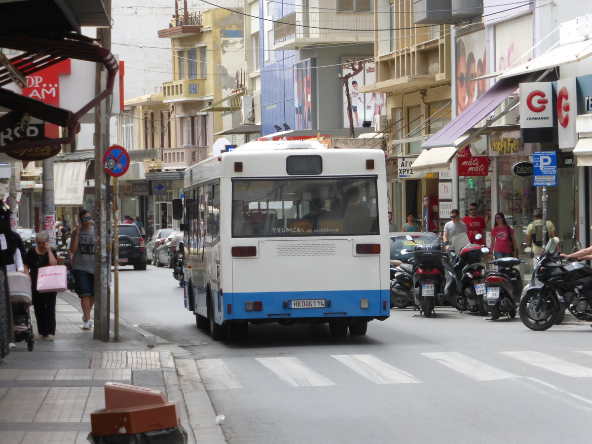 12.05.2016,MAN in Iraklio auf Crete/GR. - Bus-bild.de