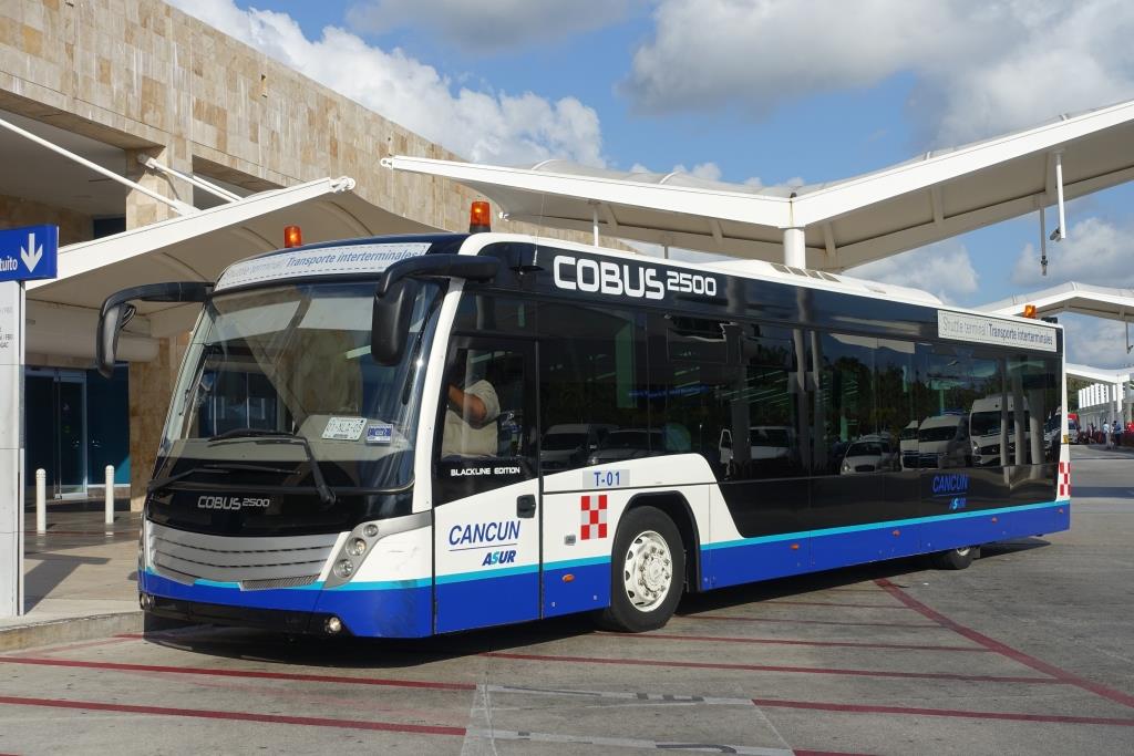 Cobus 2500, Cancun/Mexiko 07.04.2018 - Bus-bild.de