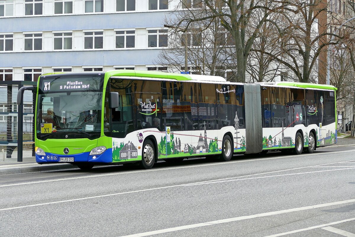 Mercedes-Benz O530 Citaro C2 Hybrid (194) der Regiobus Potsdam ...