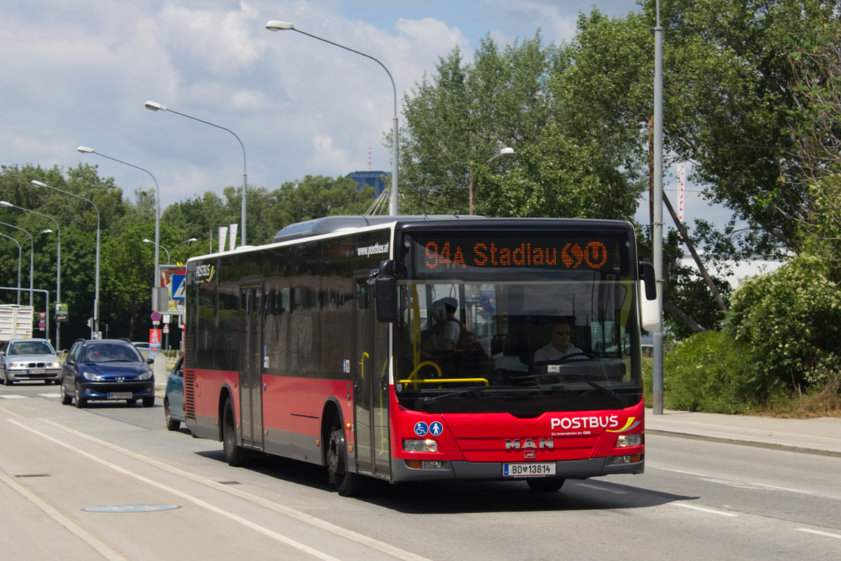 NL313 13814 auf der Linie 94A in der Neuhaufenstraße, 26.06.2017 - Bus ...