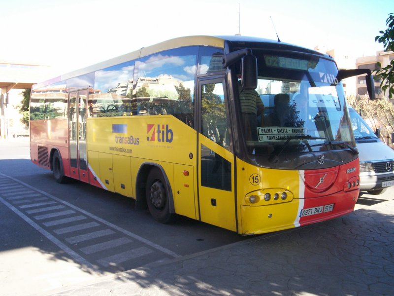 05.11.2006,Mallorca/Palma/Busbahnhof,Volvo-Irizar der tib - Bus-bild.de