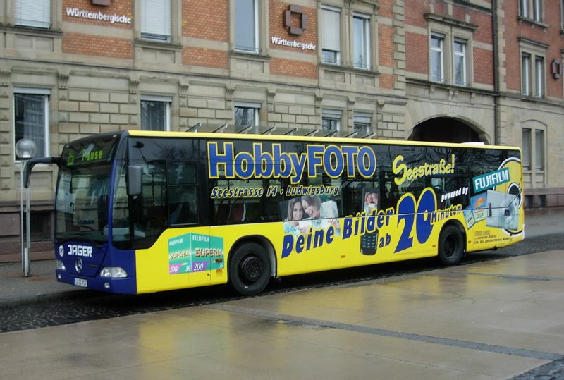 Kaffeepause am ZOB Ludwigsburg - Bus-bild.de